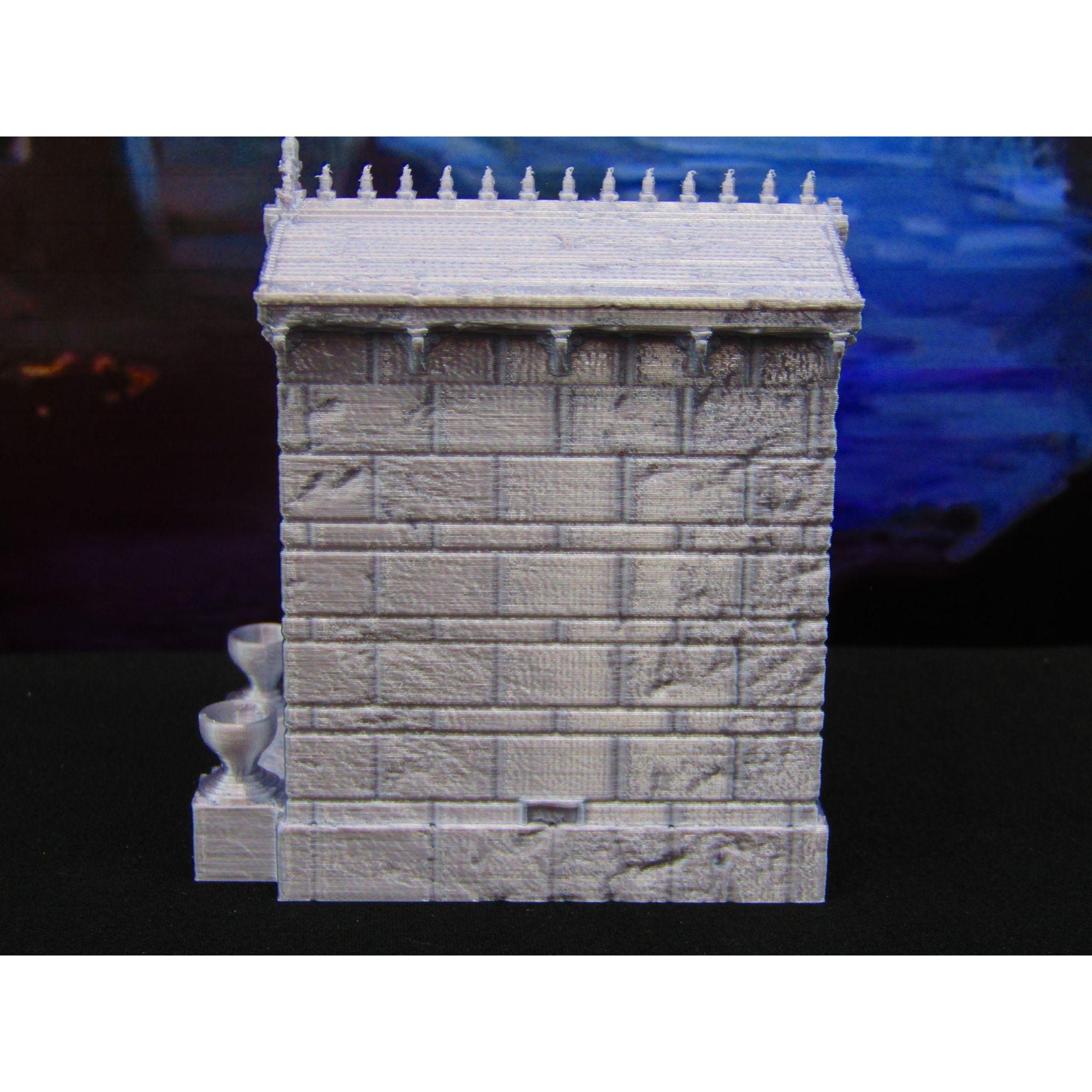 Small Tomb for Graveyard / Cemetery Scatter Terrain Scenery Tabletop ...