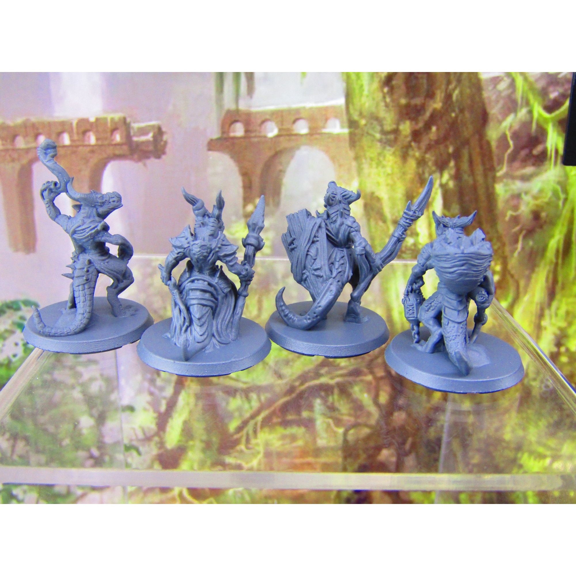 4pc Kobold Set Mini Miniatures 3D Printed Resin Model Figure | Etsy