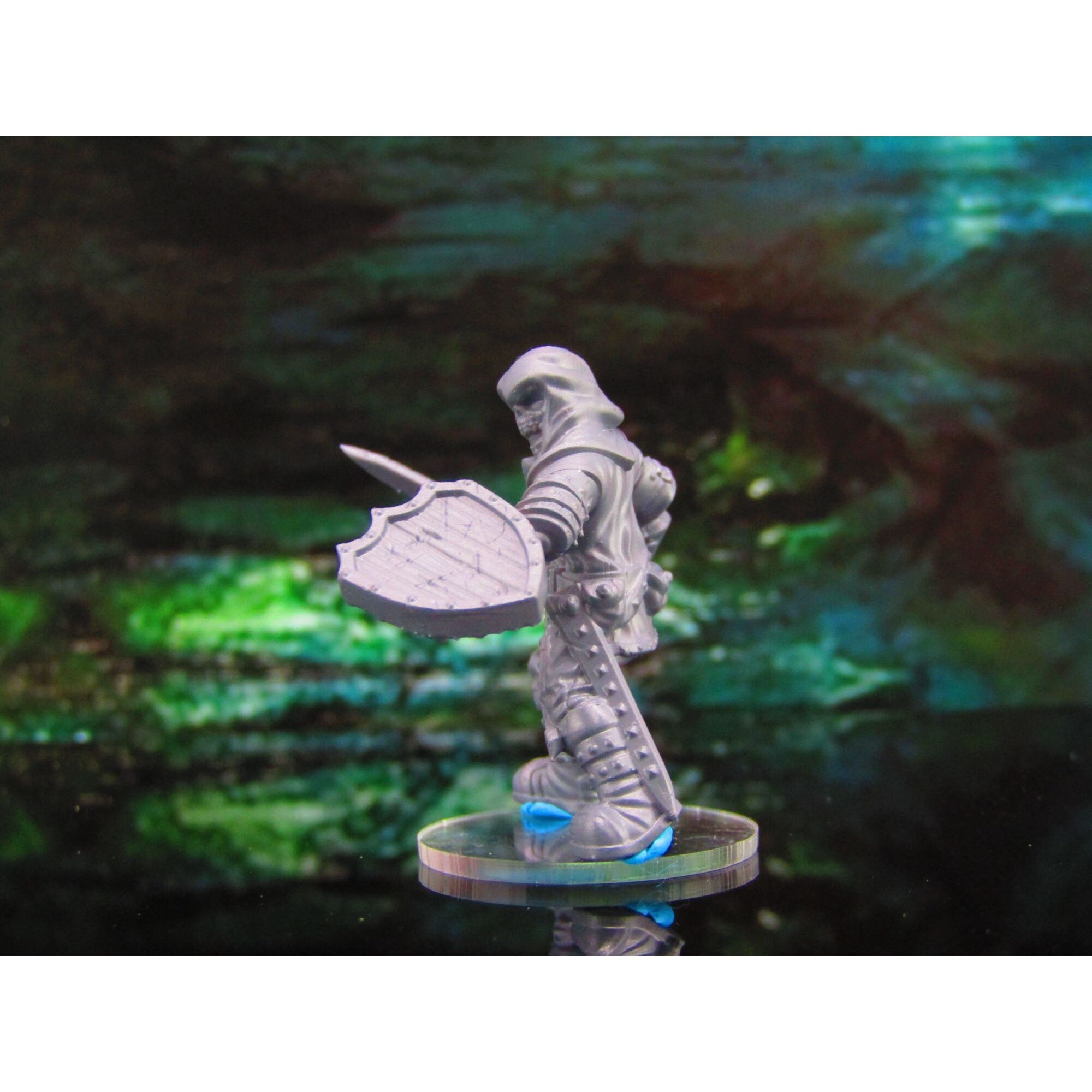 Undead Skeleton Rogue Soldier Mercenary C Mini Miniature Model | Etsy