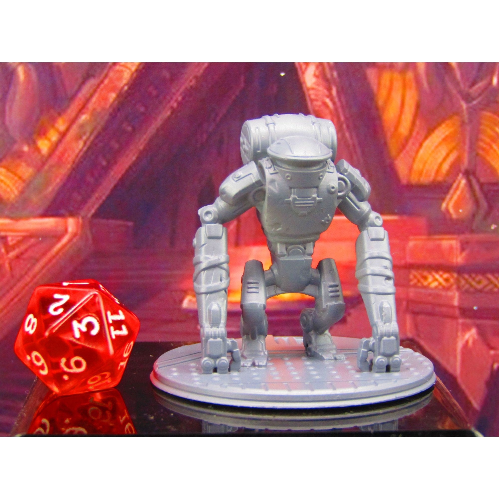 Scrapyard Bot Junkyard Robot Mover Mini Miniature Model - Etsy