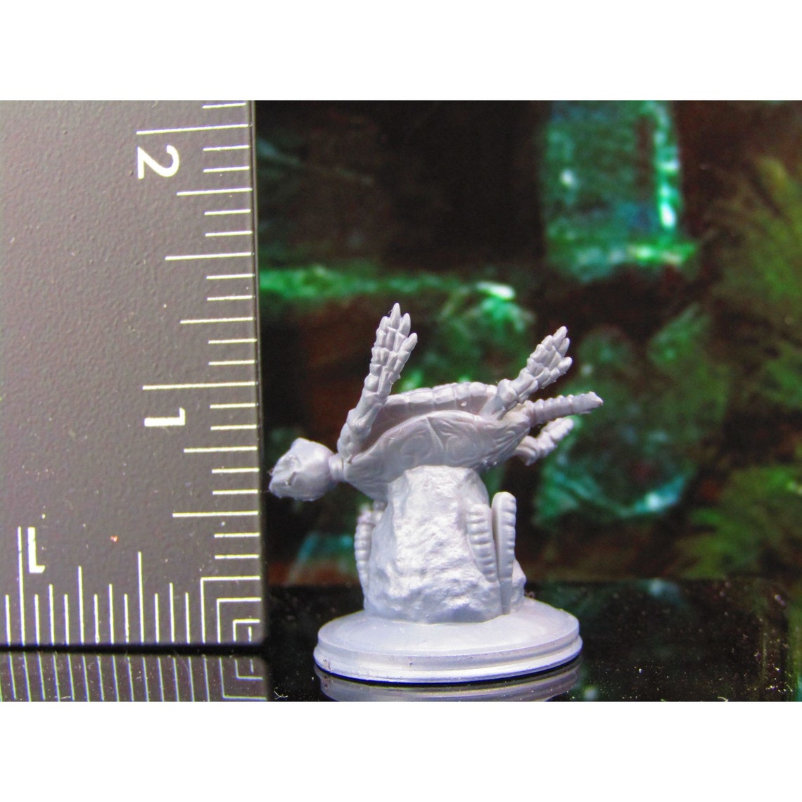 Undead Underwater Skeleton Sea Turtle Pose A Mini Miniature | Etsy