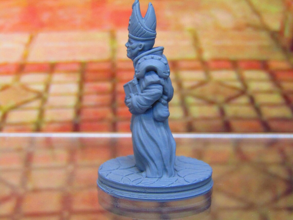Sinister Evil Cardinal Priest Holy Order of Ash Mini Miniature | Etsy