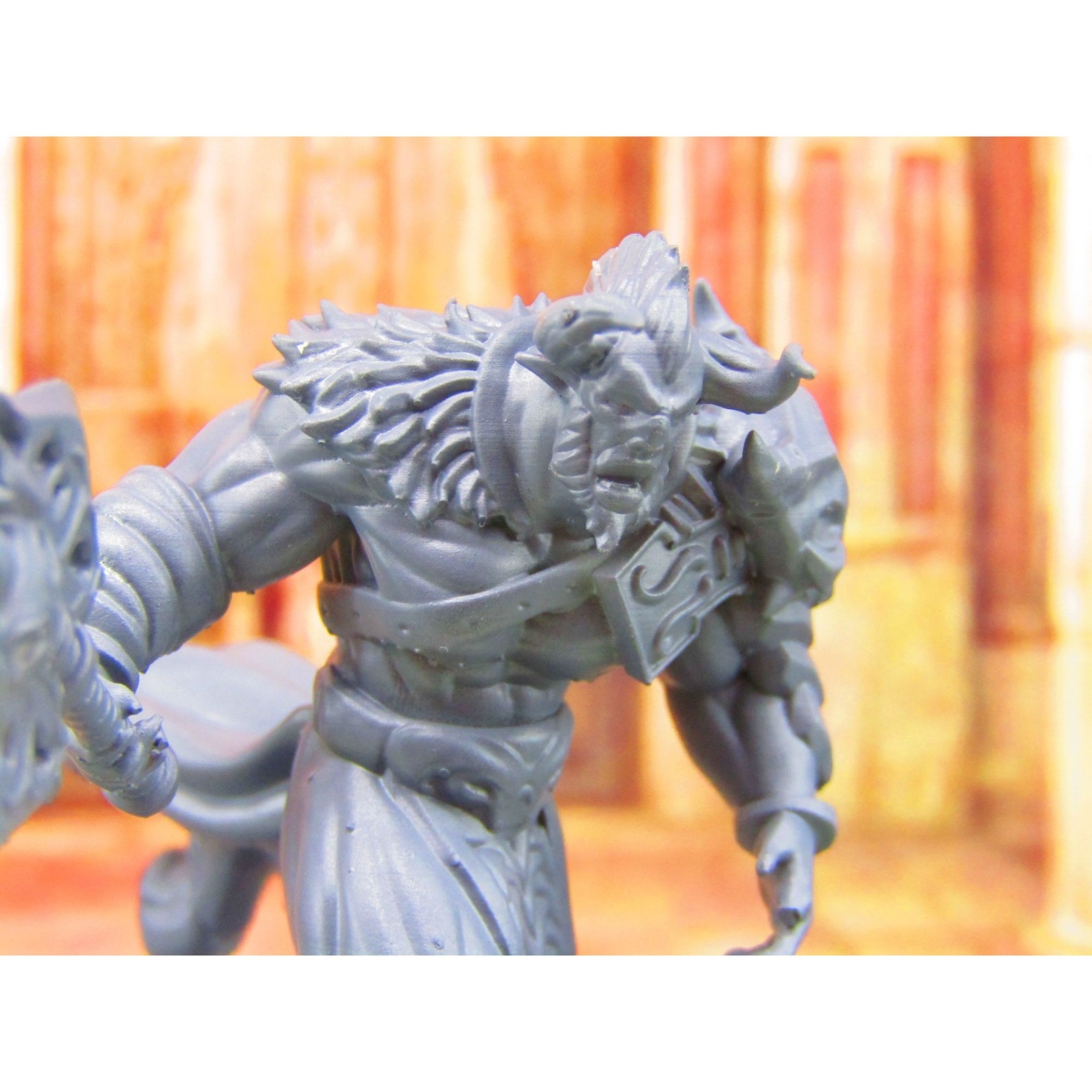 Minotaur Greek Mythology Bull Man Mini Miniature Figure 3D | Etsy