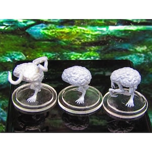 3pc Intellect Devourer Monster Set Mini Miniature Model Character ...