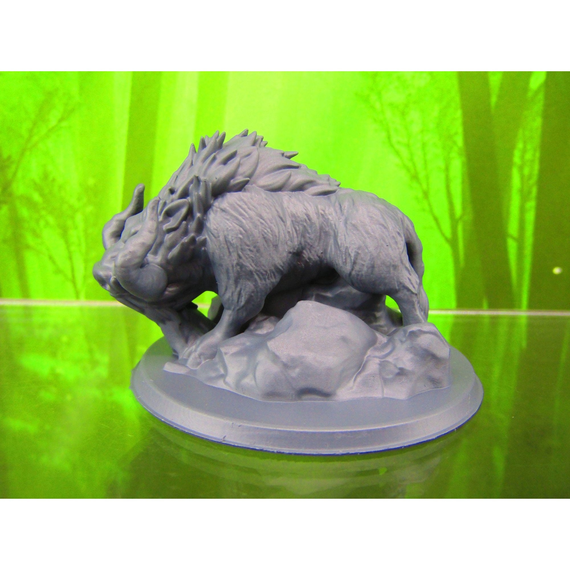 Dire Boar / Warthog Mini Miniatures 3D Printed Resin Model | Etsy
