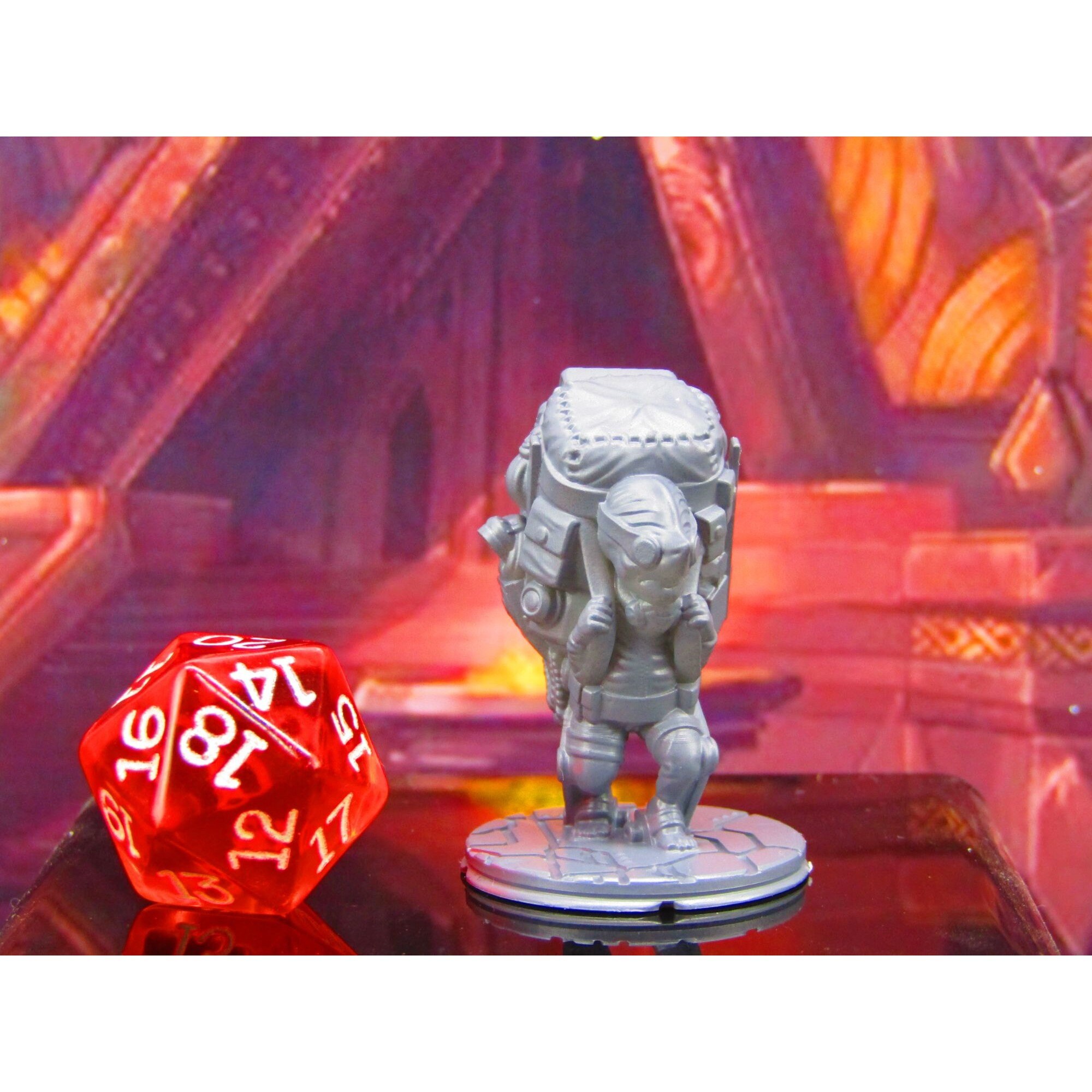 Alien Scrap Collector Traveling Merchant Mini Miniature Model - Etsy
