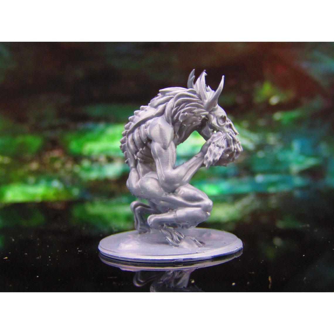 Wendigo Evil Spirit Cryptid Monster Pose B Mini Miniature - Etsy