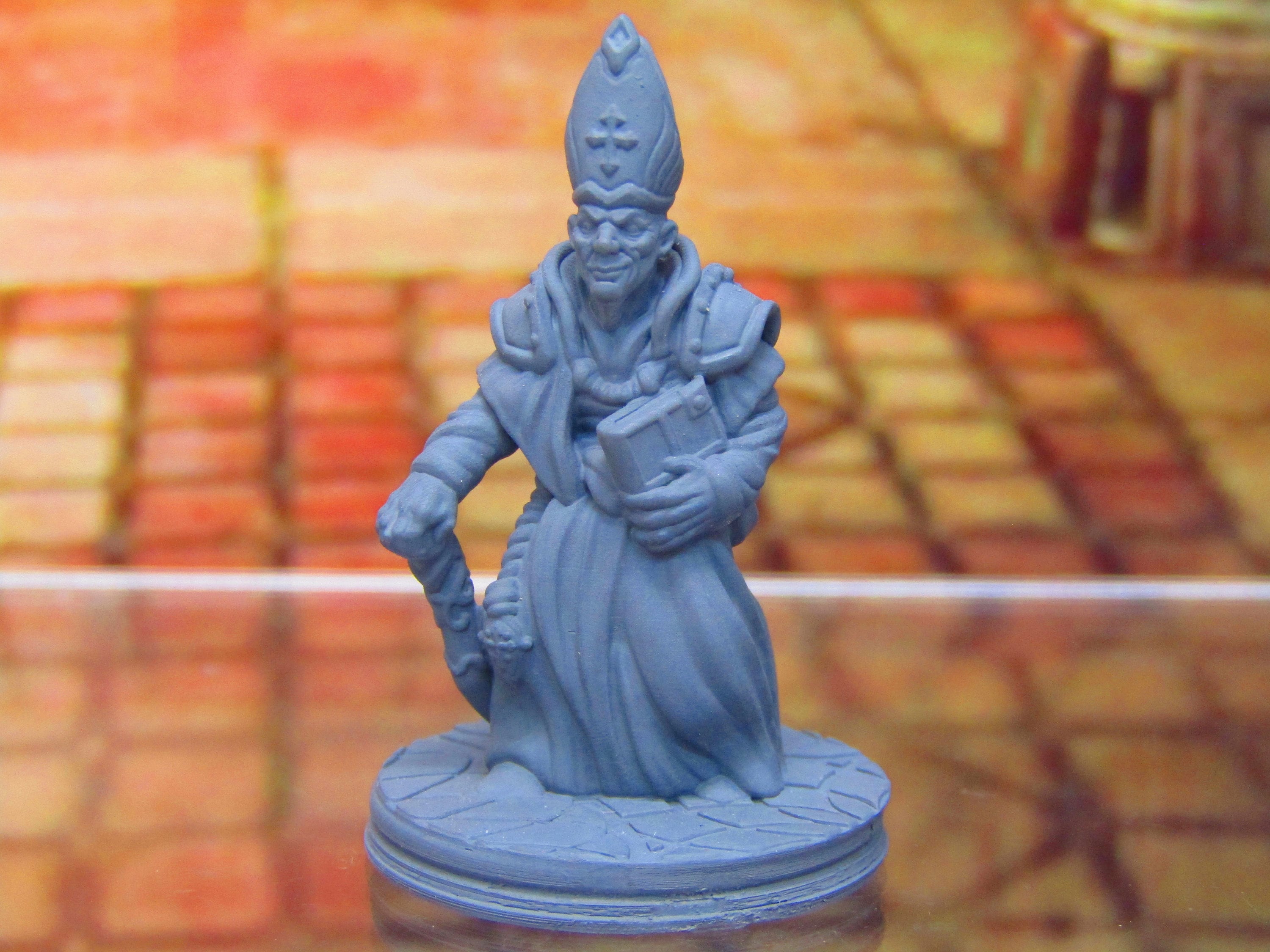 Sinister Evil Cardinal Priest Holy Order of Ash Mini Miniature | Etsy