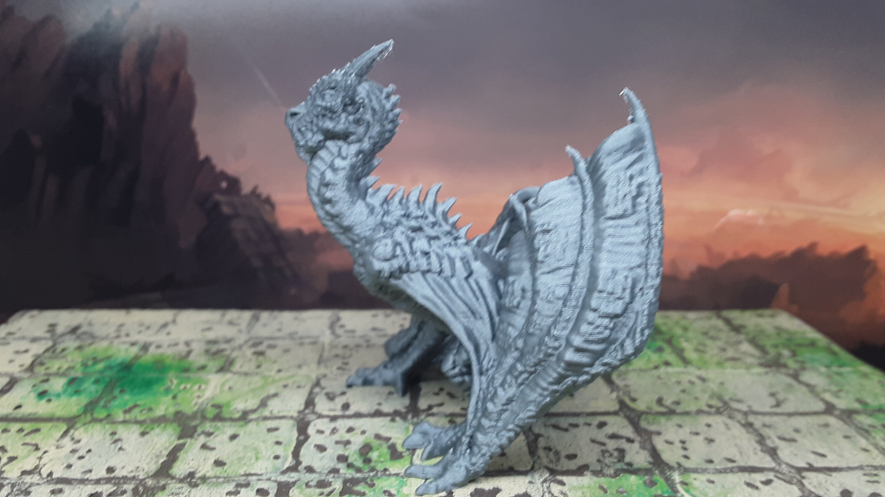 Wyvern Large Mini Miniature Figure Tabletop Fantasy Games Dungeons ...