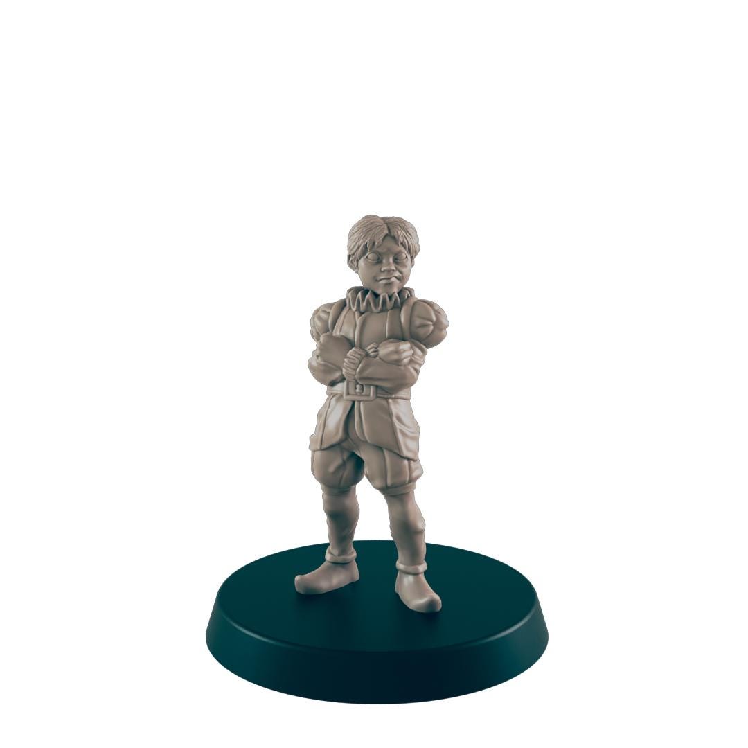 Human Mini | Child Prince Noble Royalty | Kid Male Townsfolk NPC Figure ...