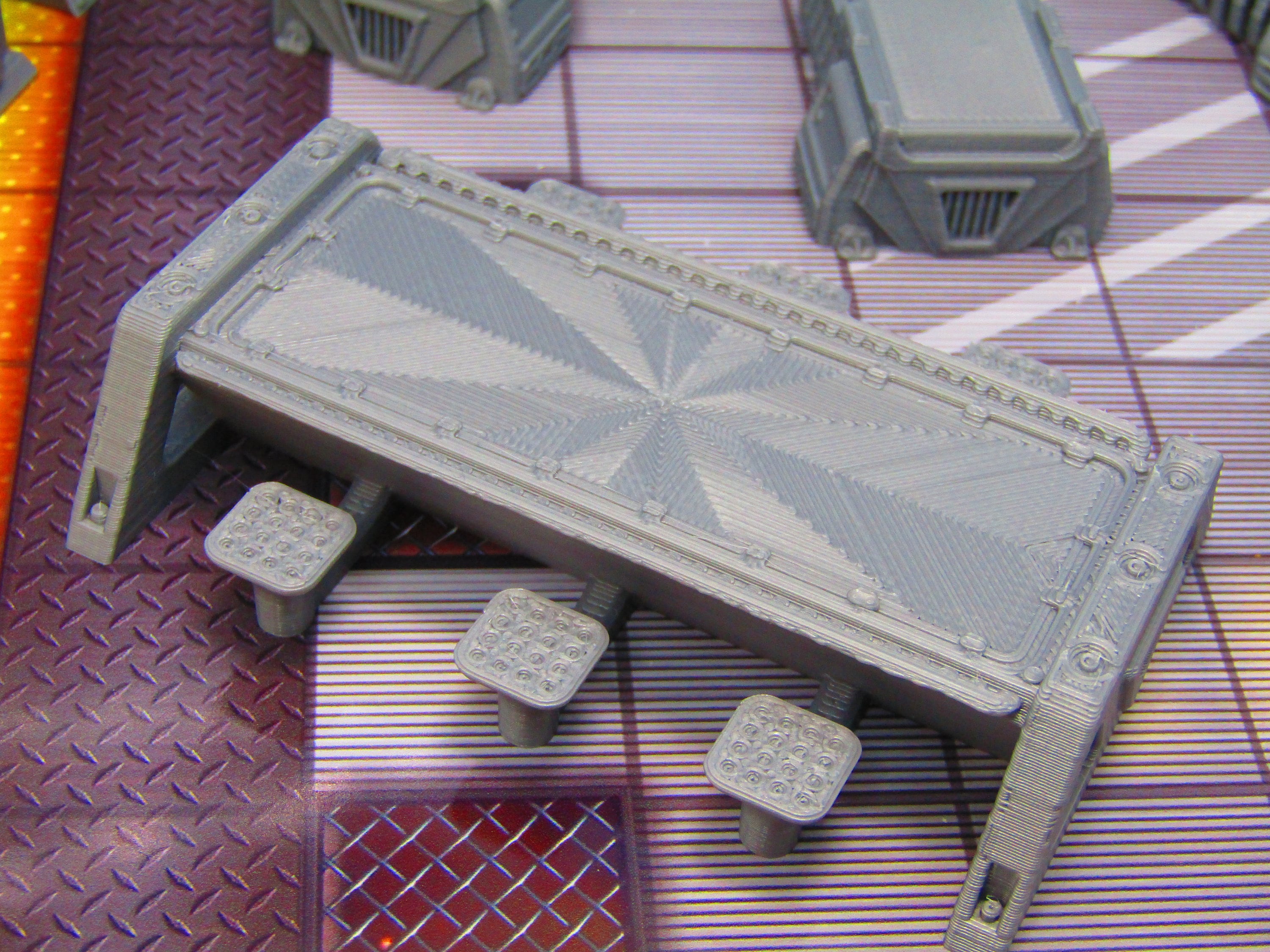 12 Pc Barracks Lockers, Beds & Tables Miniature Scatter Terrain Scenery ...