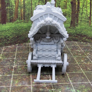 Aristocrat Carriage Wagon & Horse Scenery Terrain 3D Printed Model 28 ...