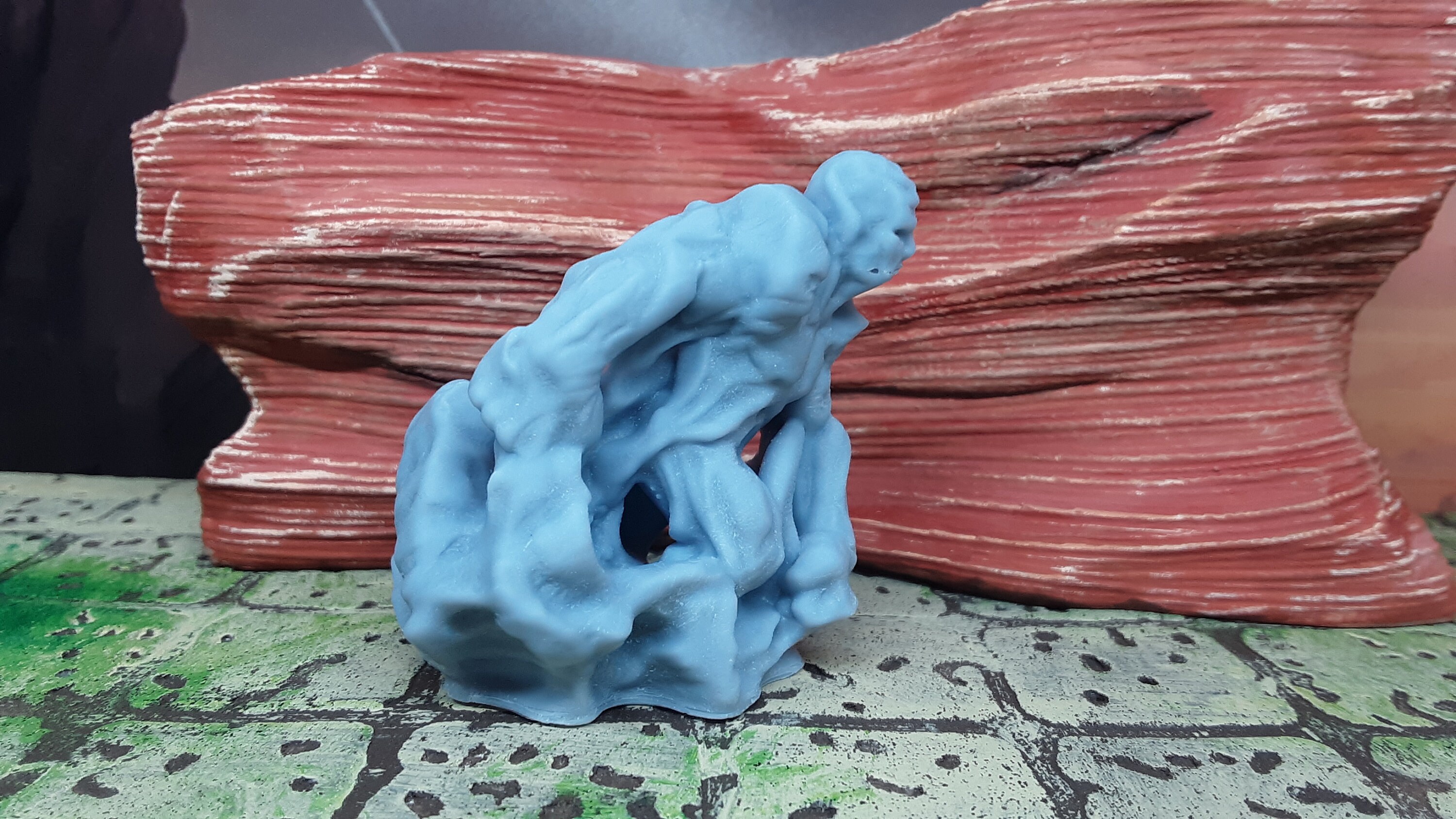 Sand Golem Monster Encounter Mini Miniatures Figure Tabletop | Etsy