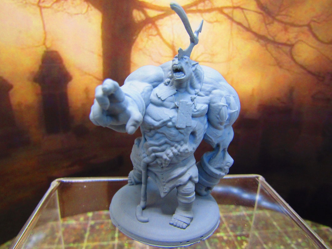 Undead Zombie Ogre Monster Encounter Mini Miniature 3D Printed Model 28 ...