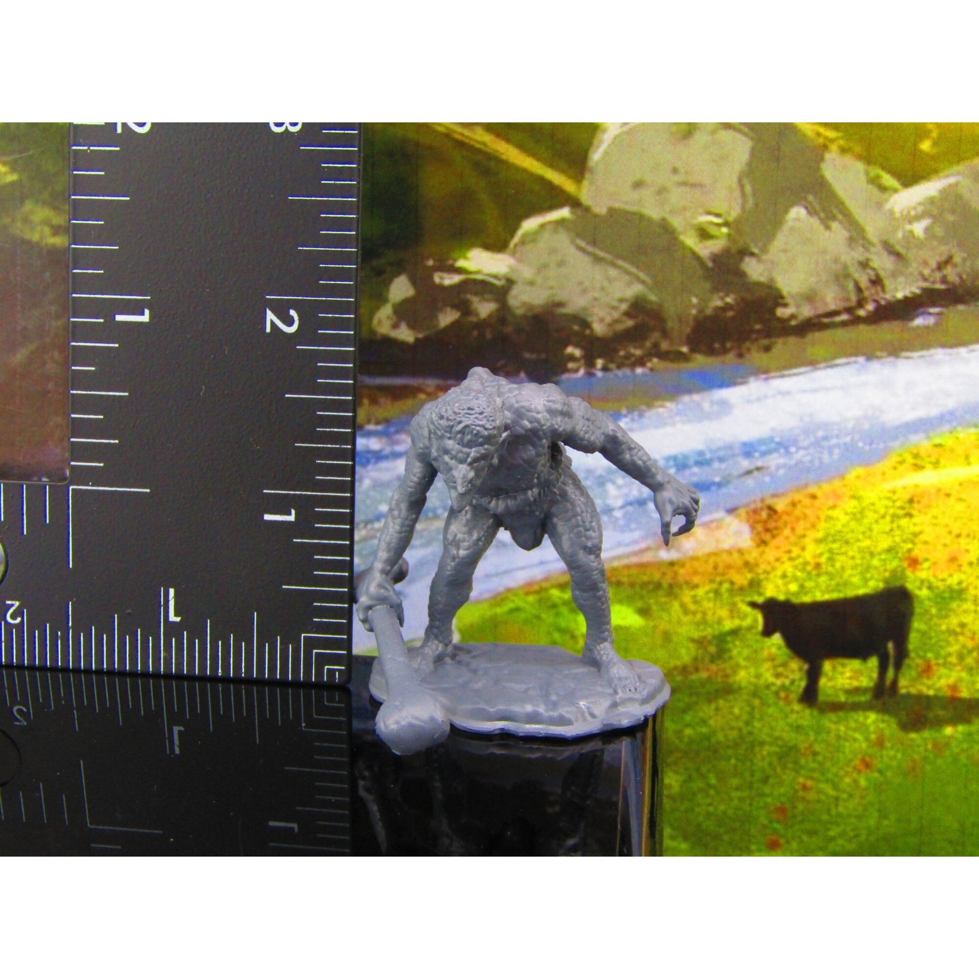 Troll W/ Bone Weapon Monster Encounter Mini Miniature Model - Etsy