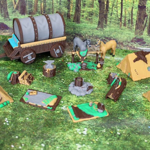 Miniature Camping - Etsy