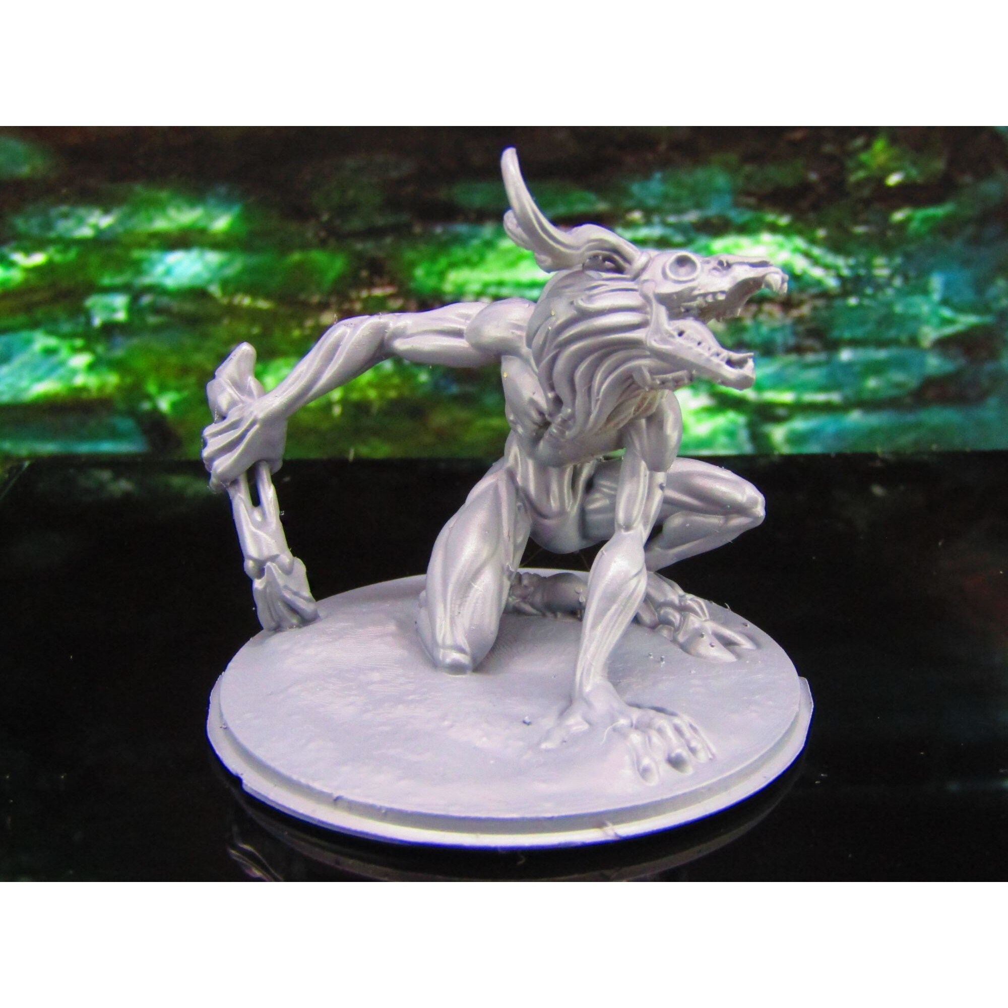 Wendigo Evil Spirit Cryptid Monster Pose C Mini Miniature | Etsy