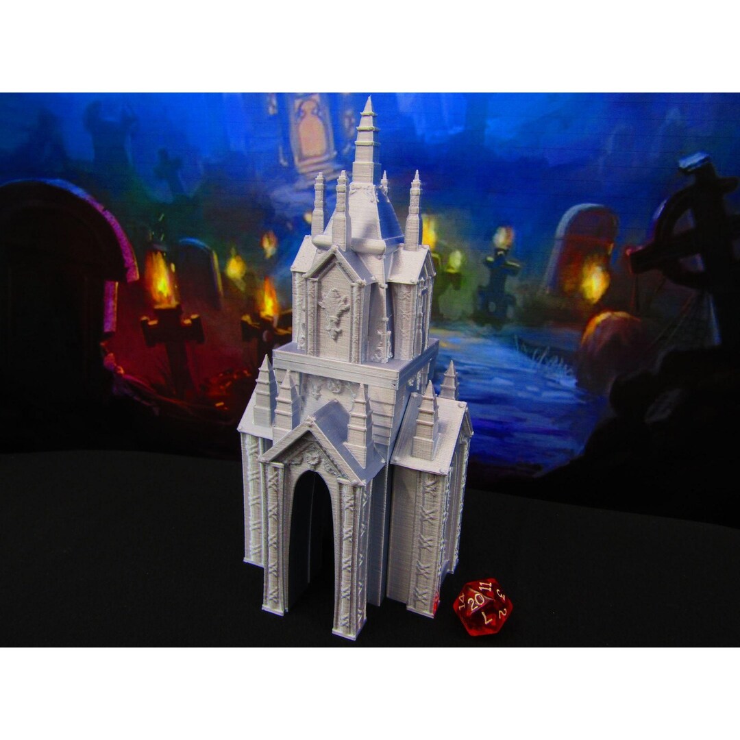 Modular Mausoleum 7pc Tomb Grave Set for Graveyard / Cemetary Scatter ...