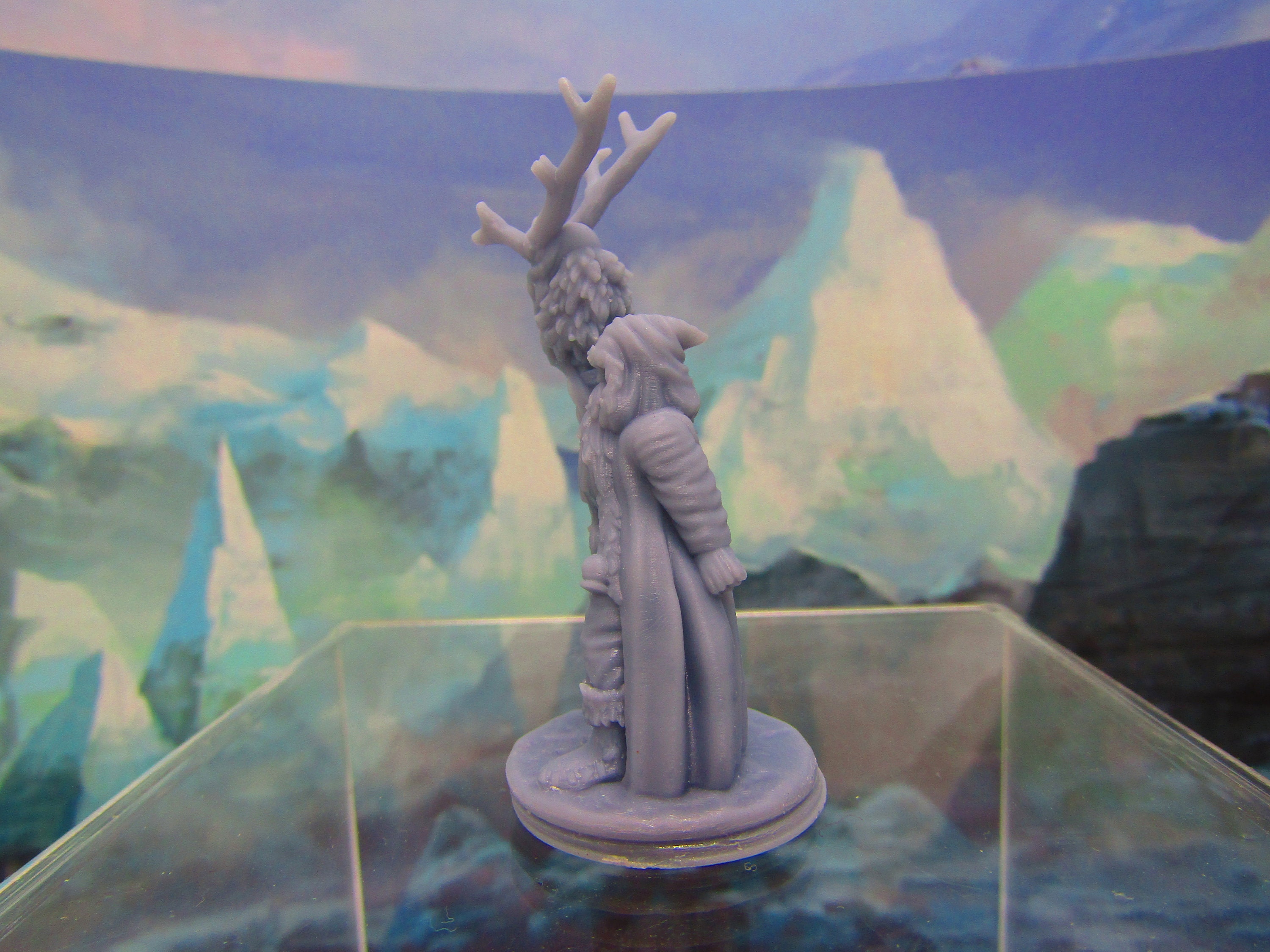 Druid Santa Claus Saint Nick W/ Reindeer Set 28mm Scale Figure RPG ...