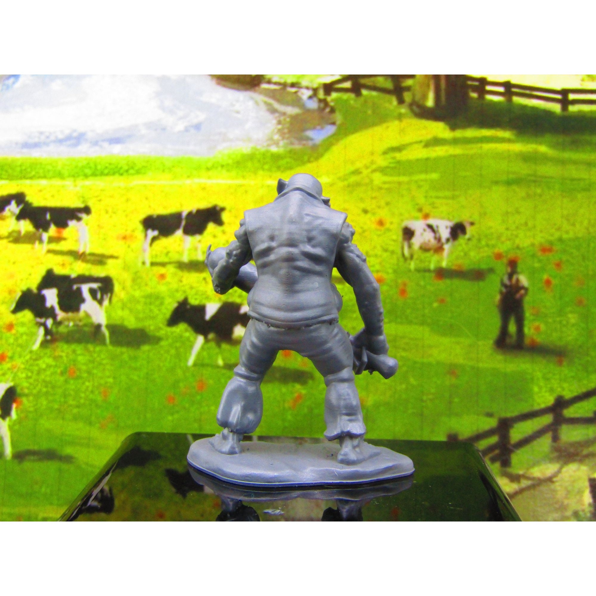 Gangster Troll Smoking Pipe W/ Bat Monster Encounter Mini - Etsy