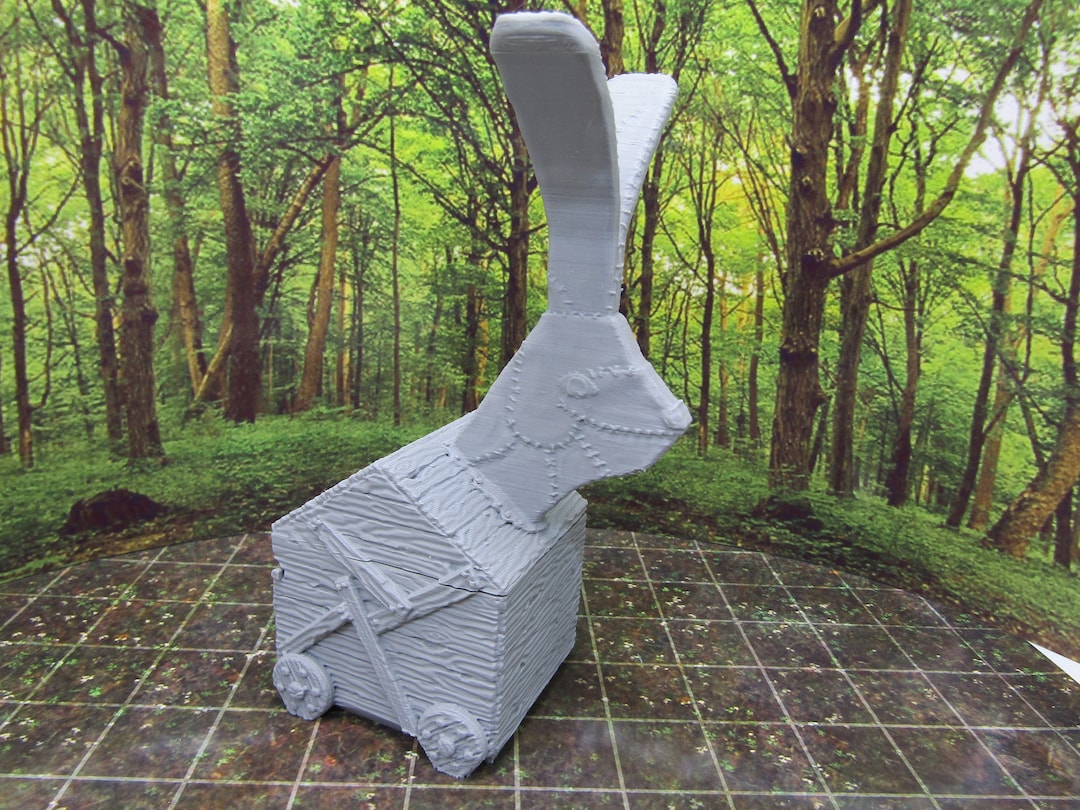 Trojan Siege Rabbit Miniature Mini Scenery Terrain 3D Printed Model 28 ...