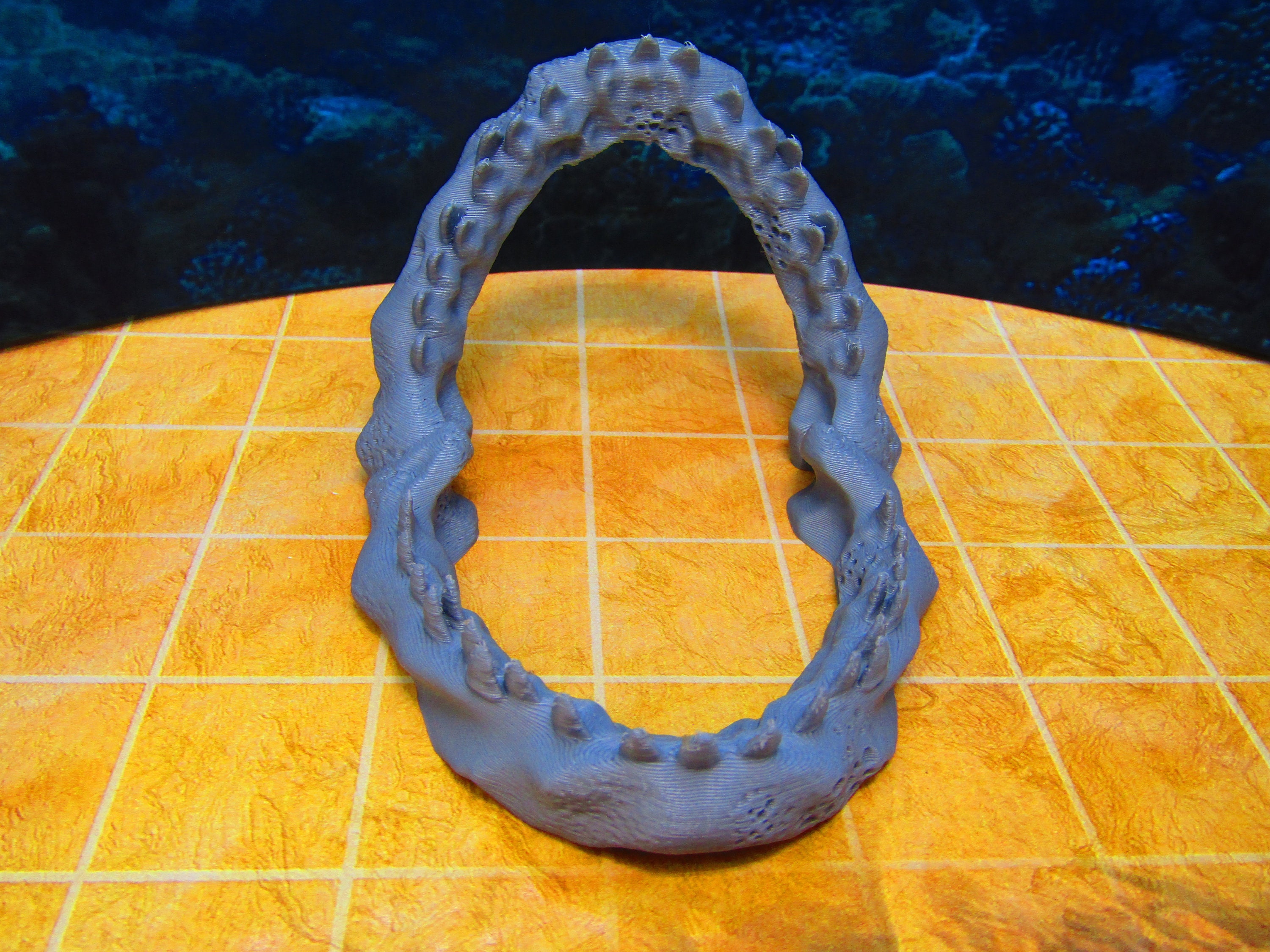 Megalodon Shark Jaw Sea Monster Maw Teeth Boneyard Scenery | Etsy