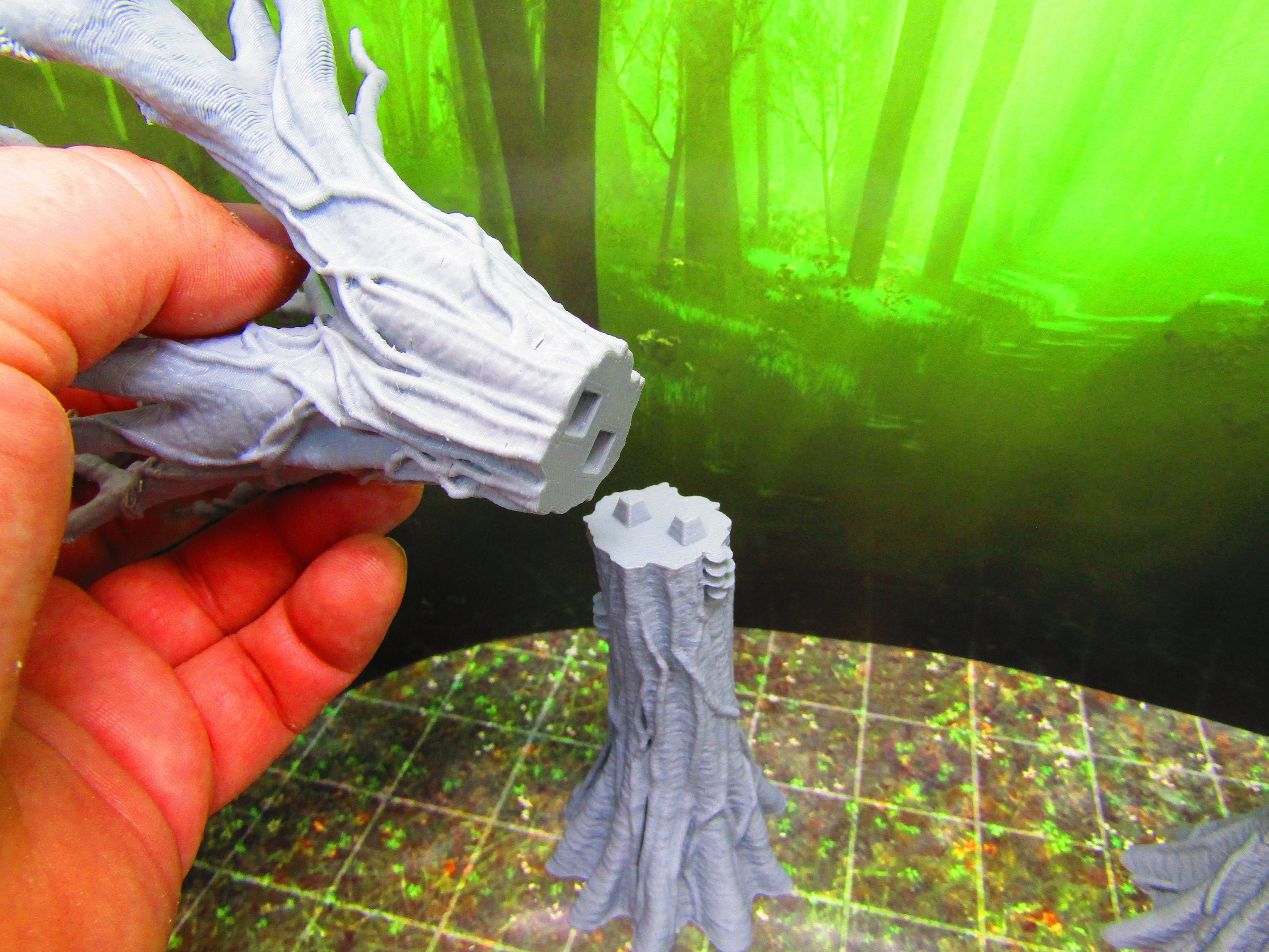 2 Large Dead Jungle Trees Forest Pair Scatter Terrain Scenery - Etsy