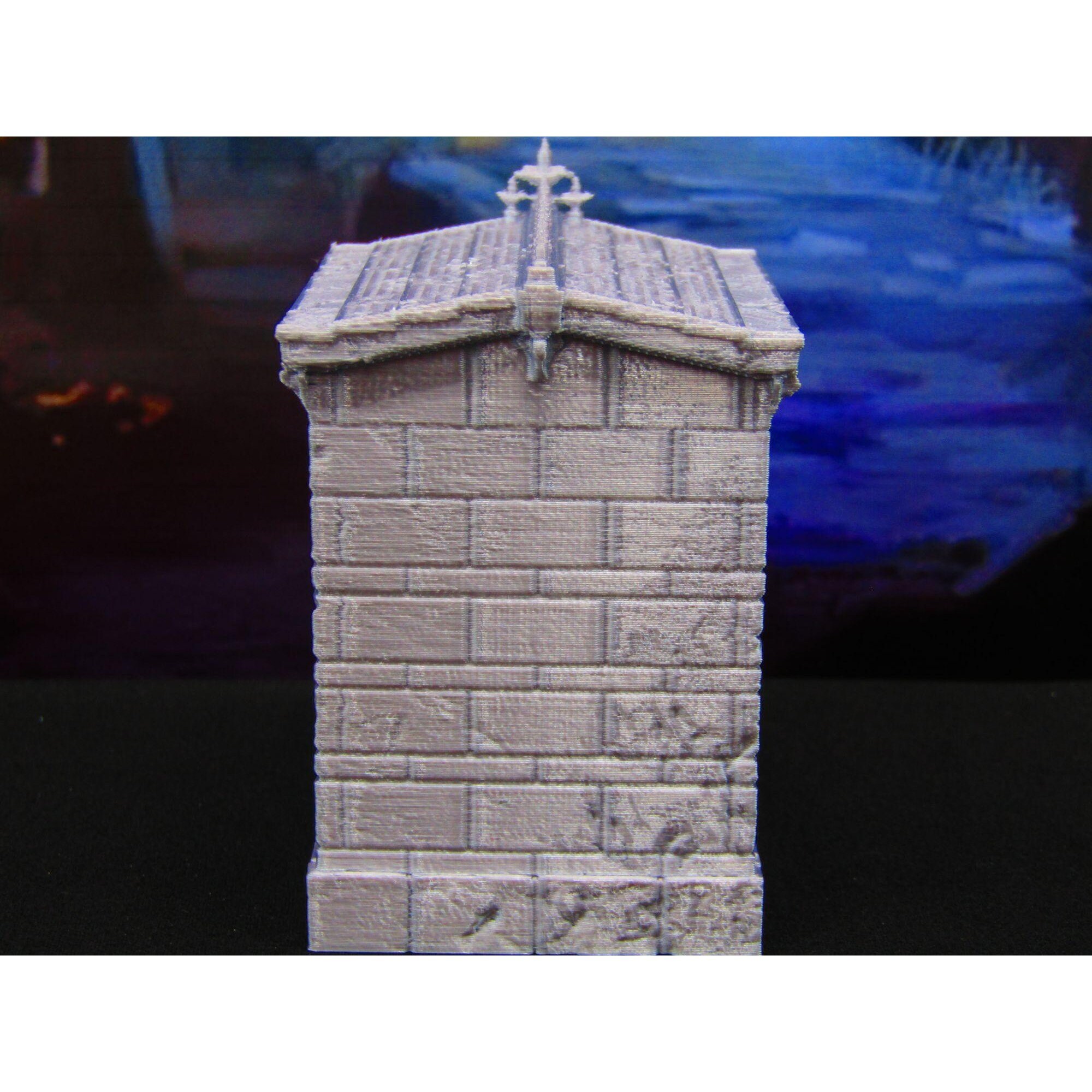 Small Tomb for Graveyard / Cemetery Scatter Terrain Scenery | Etsy