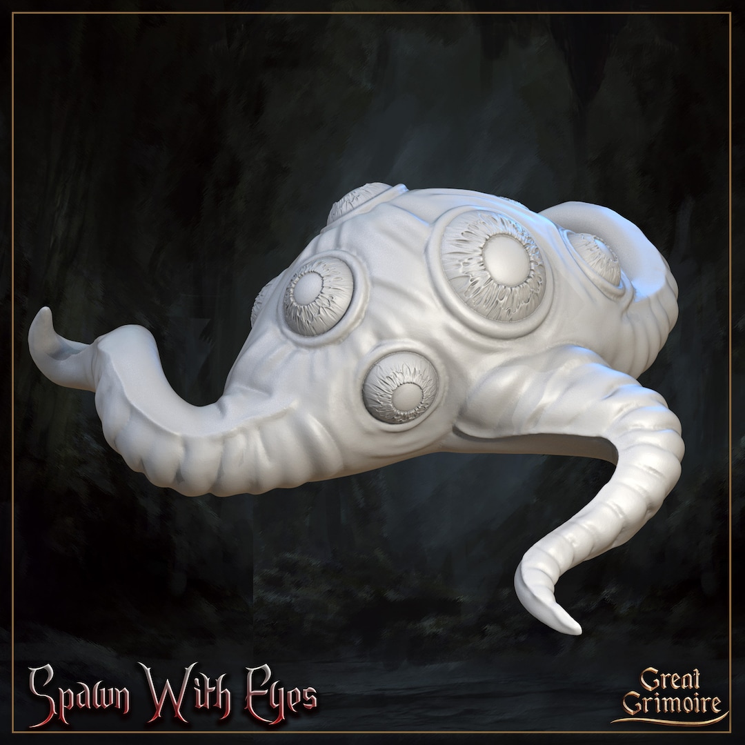 Spawn of the Deep Spawn W/ Eyes Mini Miniature Model Character Figure ...