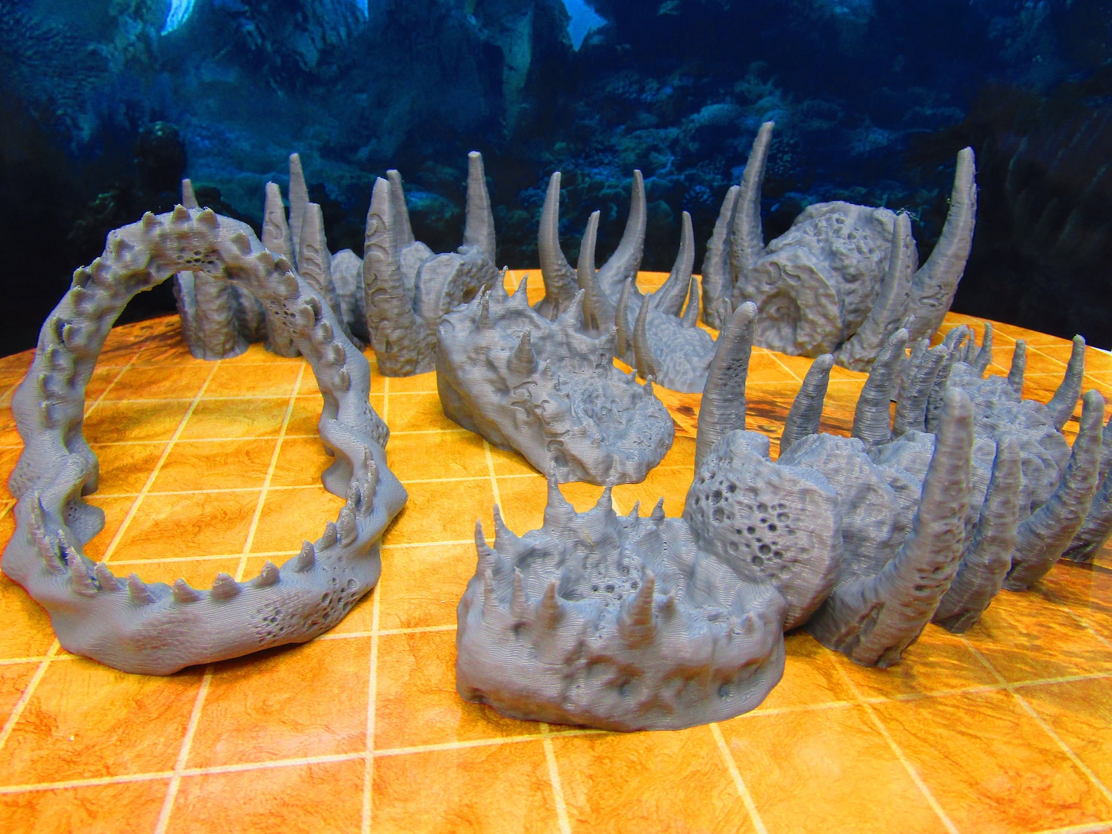 6pc Leviathan Giant Sea Monster Bones Graveyard Scenery - Etsy