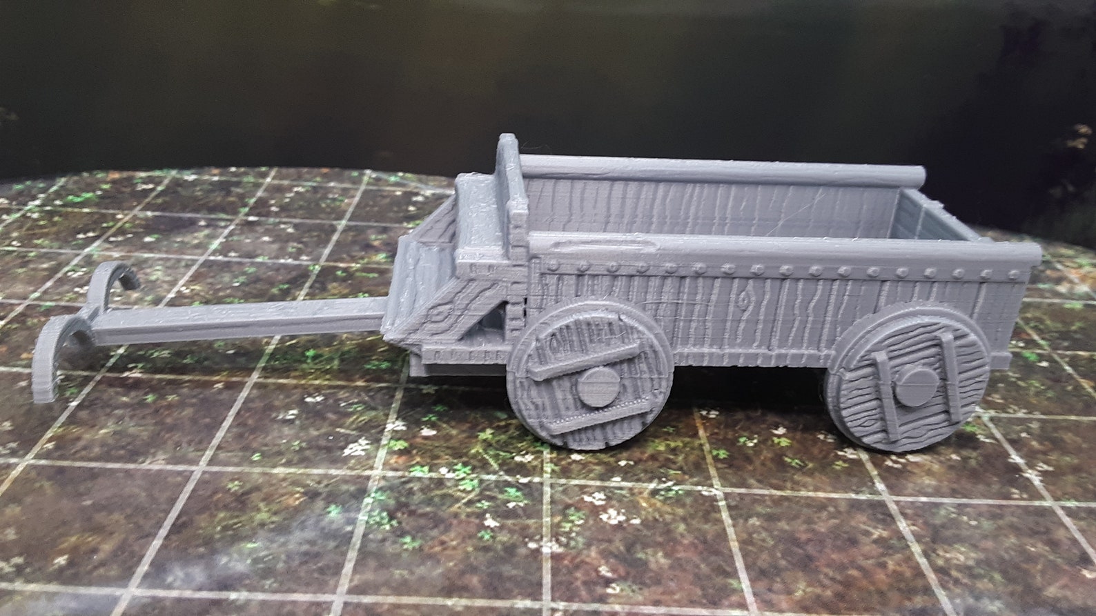 Horse & Wagon Cart Set 28mm Scale Fantasy Terrain Tile - Etsy