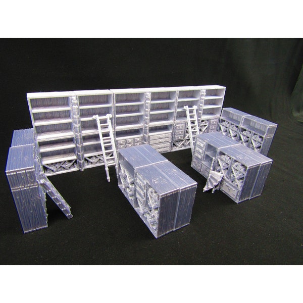 3d Printed Library Scatter - Etsy