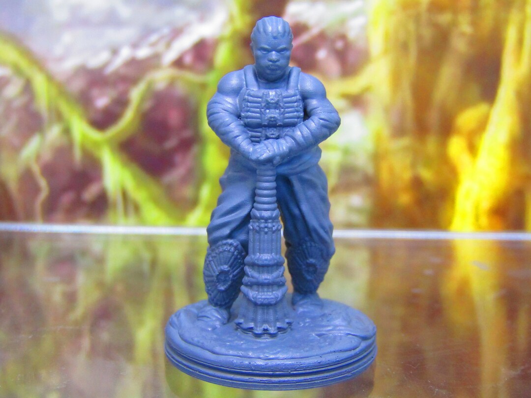 Tribal Jungle Tree Warrior Mini Miniature Figure 3D Printed Model 28 ...