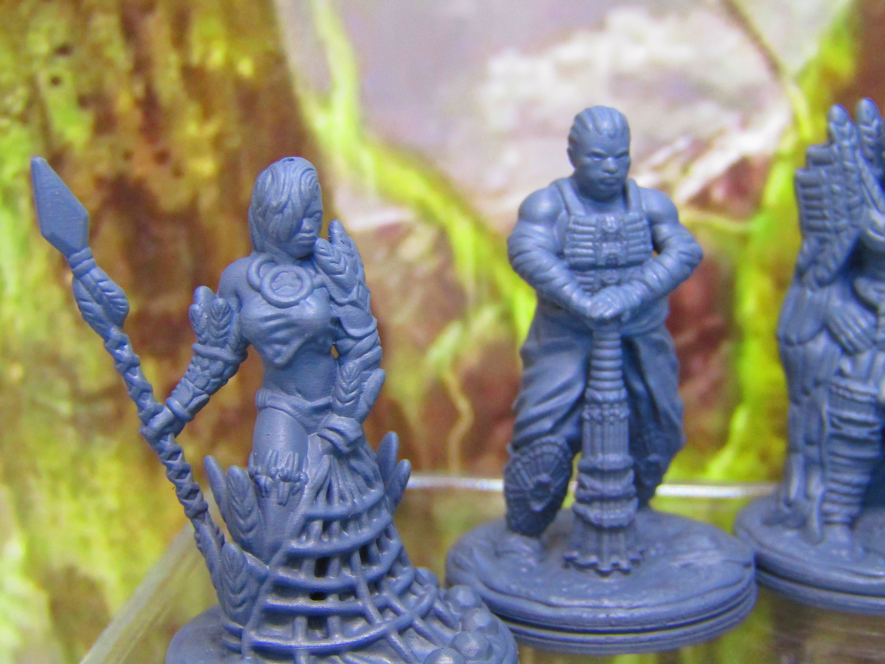 Lot of Tribal Jungle Warrior Tribe Party Mini Miniature Figure 3D ...