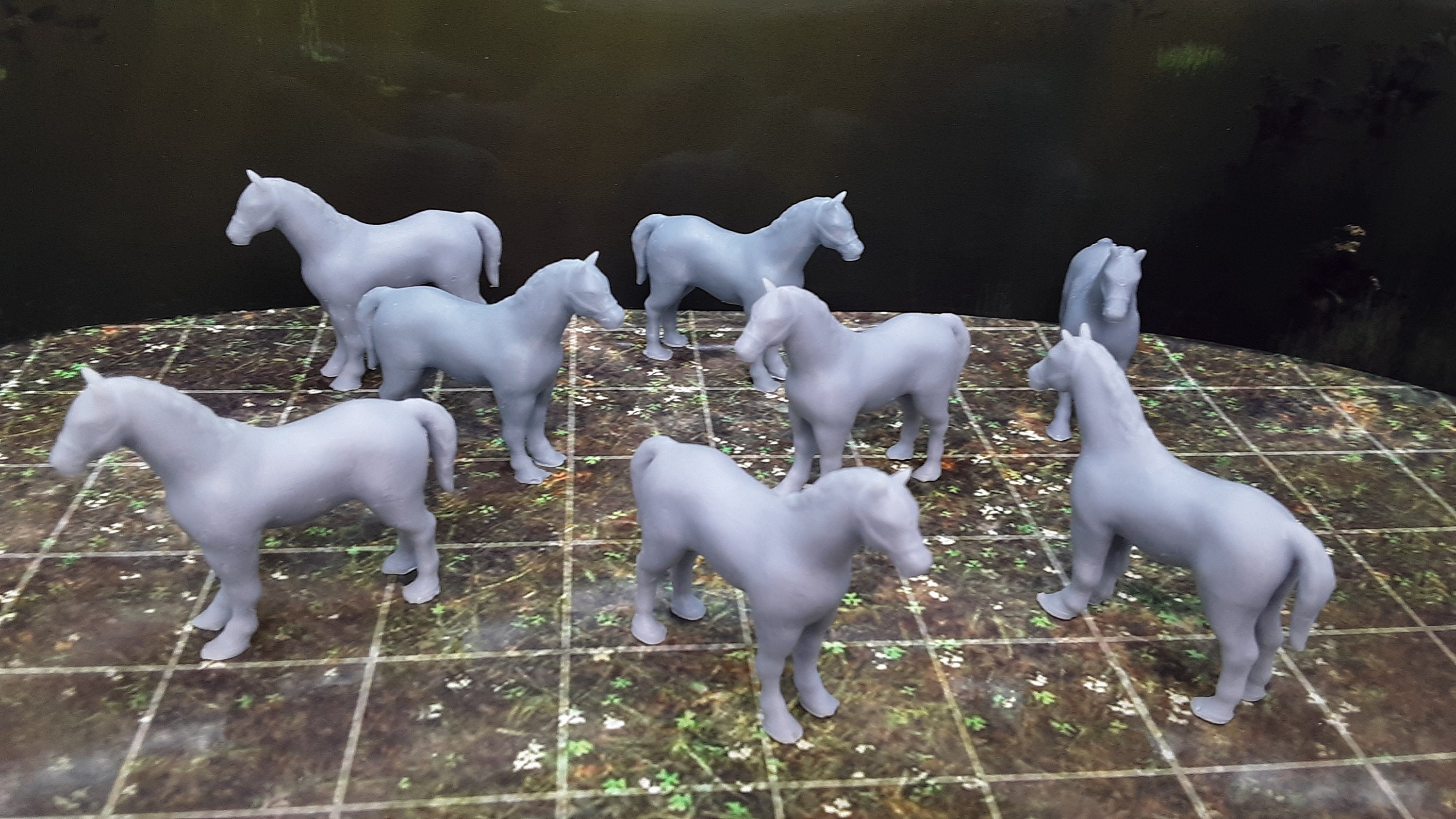 Lot of Horse Mini Figure Miniatures You Choose Quantity 28mm - Etsy
