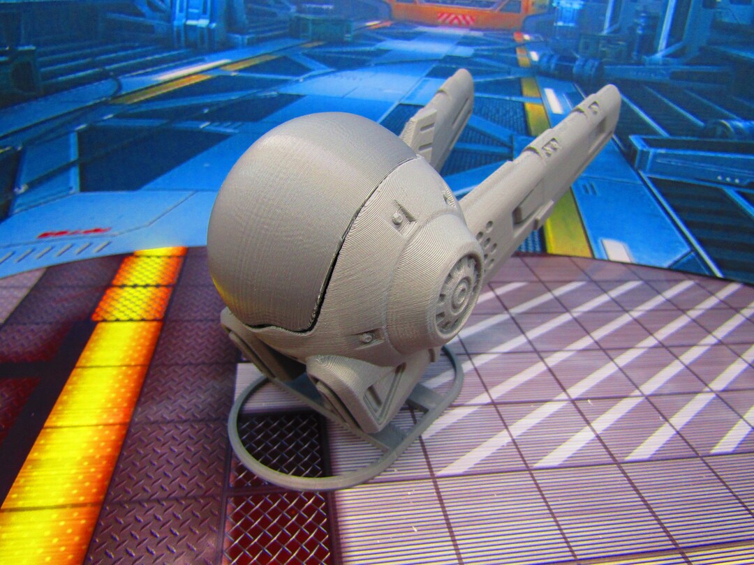 Personal Shuttle Pod Ship Miniature Mini Scatter Terrain Scenery 3D ...