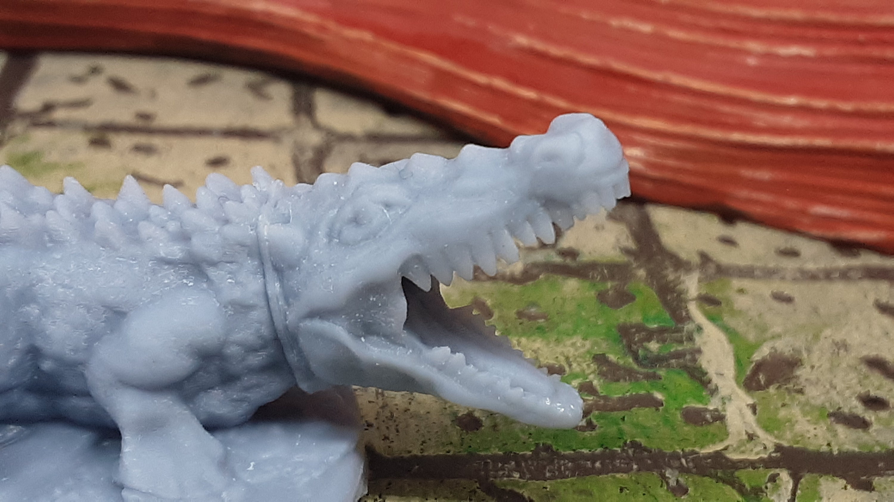 Crocodile Monster Encounter Mini Miniatures Figure Tabletop Fantasy ...