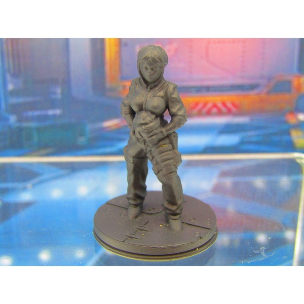 Female Pilot Miniature - Etsy