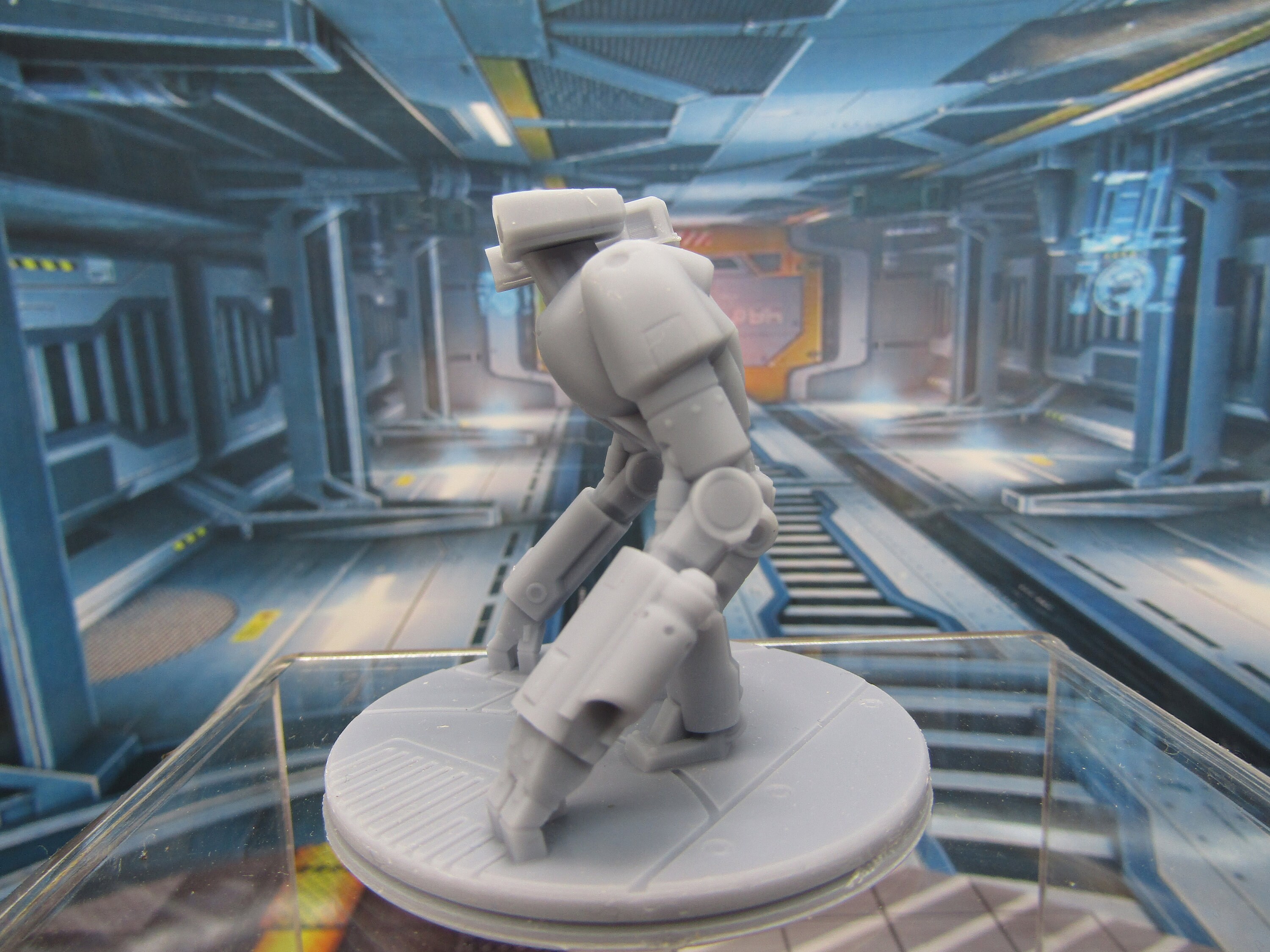 Modded R-Cee Loader Robot Droid w/ Shoulder Cannon Mini | Etsy