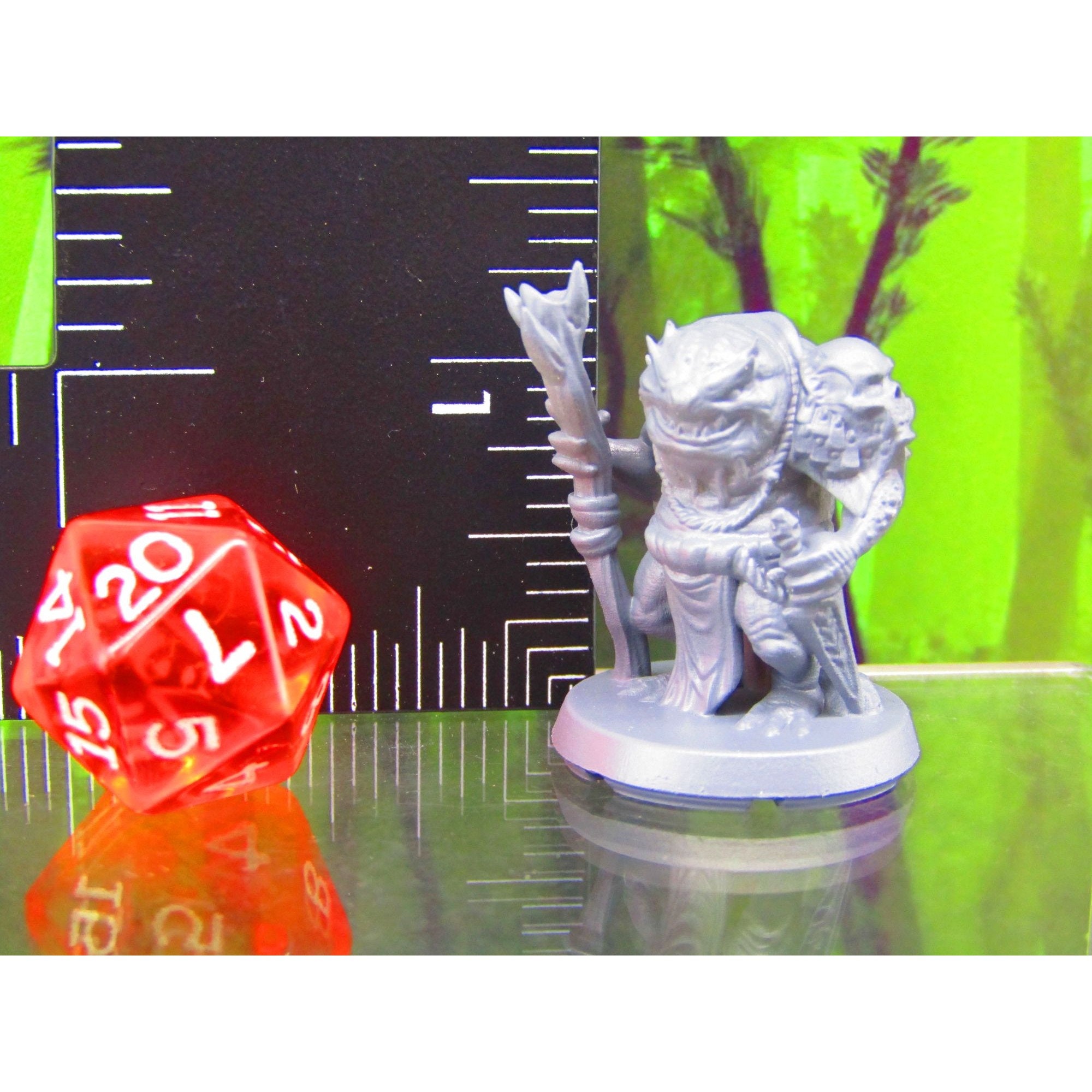 Green Slaad Mini Miniatures 3D Printed Resin Model Figure - Etsy