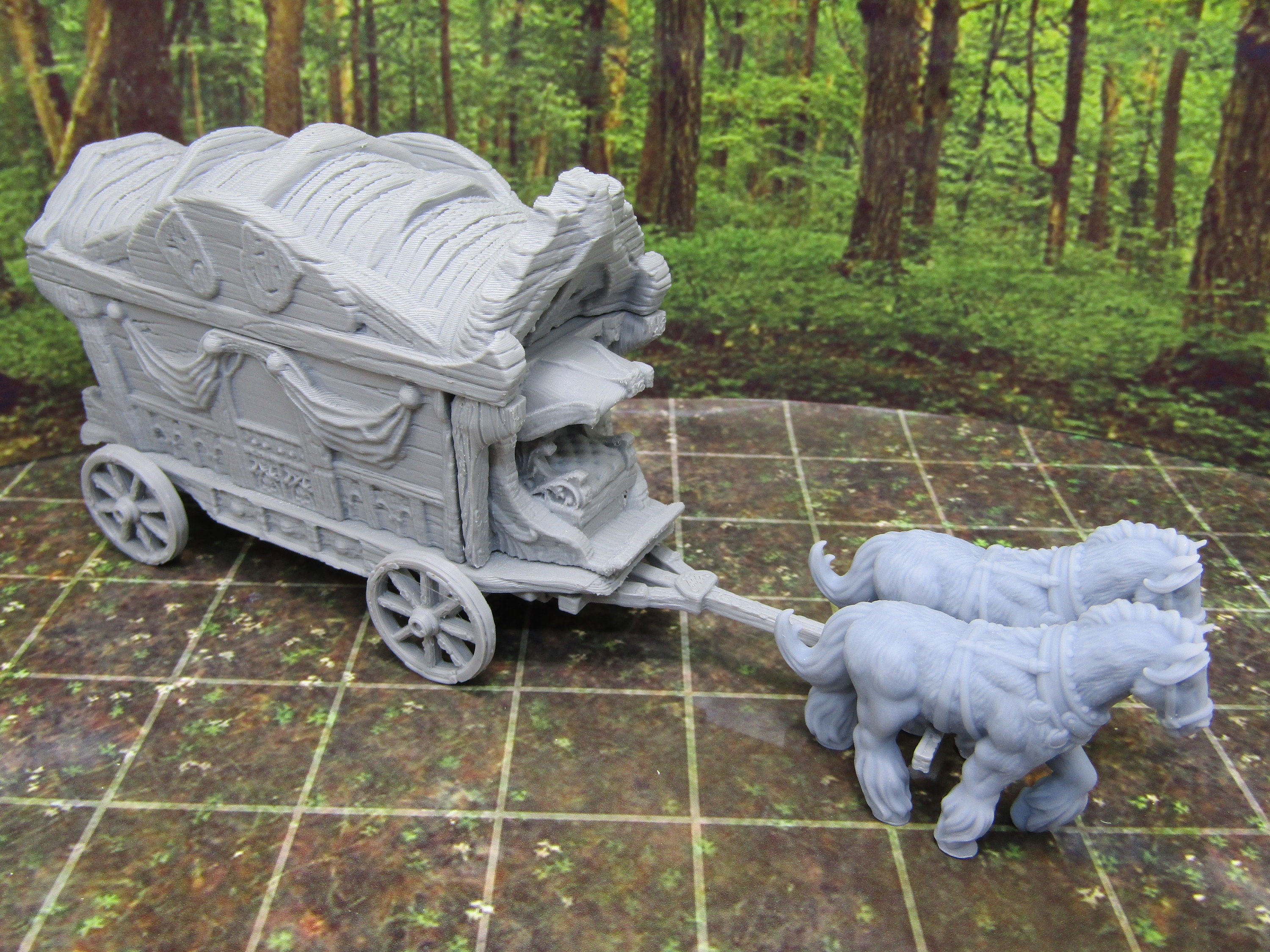 Toys & Games Role Playing Games Scenery for D & D Horse and buggy ...
