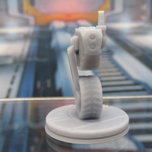 Wheeled Recon Bot Camera Droid Mini Miniature 3D Printed Figure Model ...