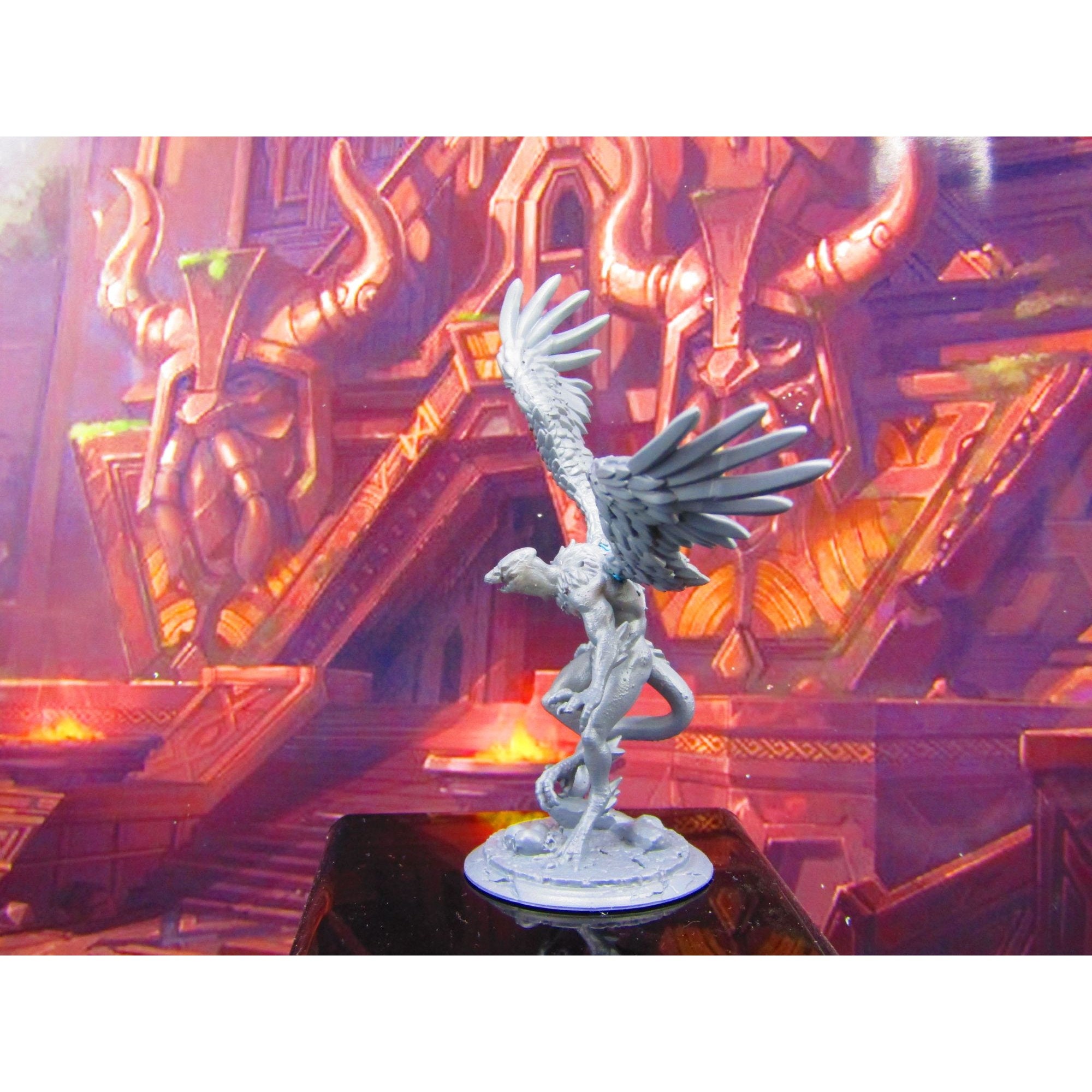 Vrock Bird Roc Monster Mini Miniature Model Character Figure | Etsy