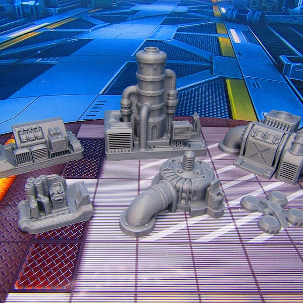 Spaceship Interior Terrain - Etsy