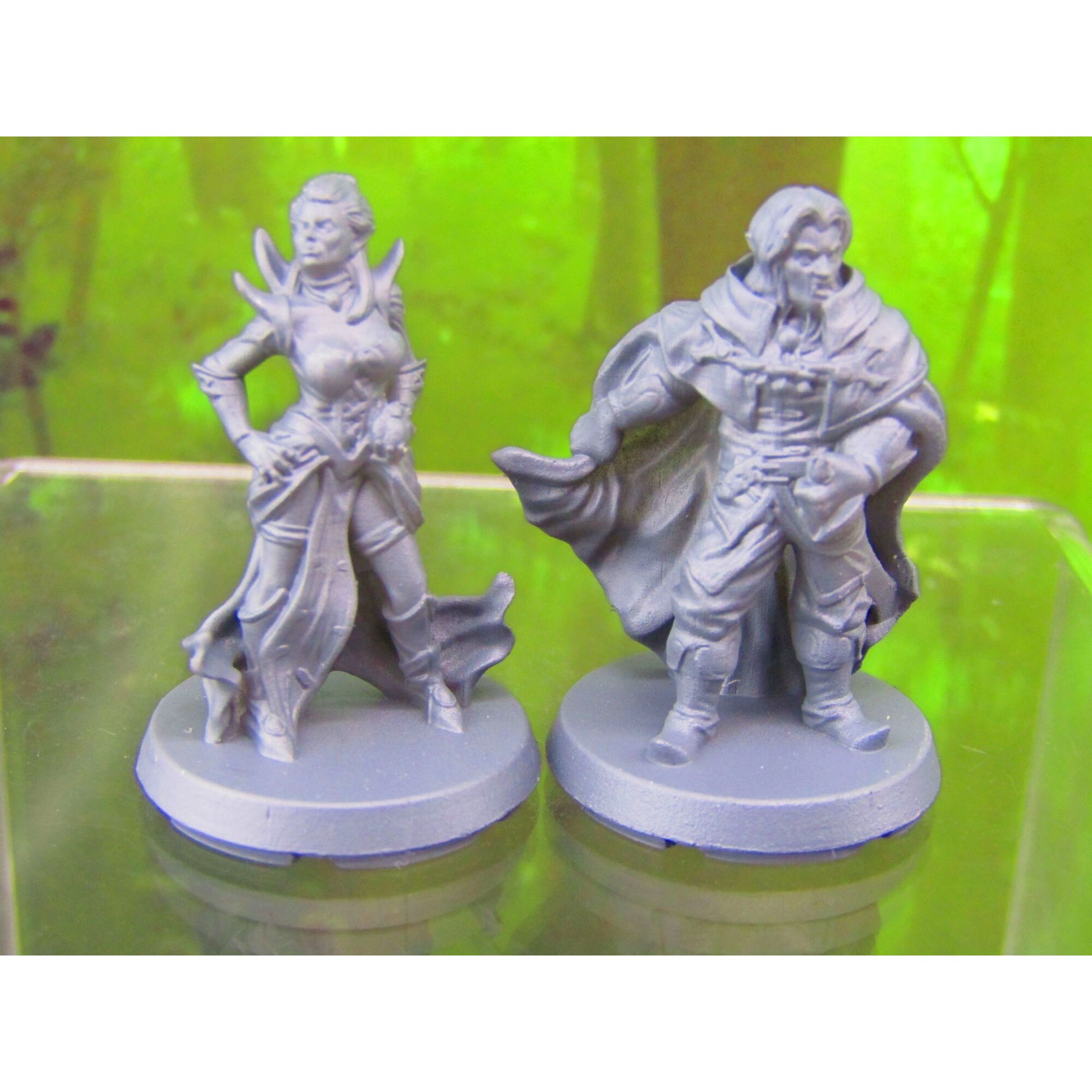 Vampire Royal Male / Female Pair Mini Miniatures 3D Printed - Etsy