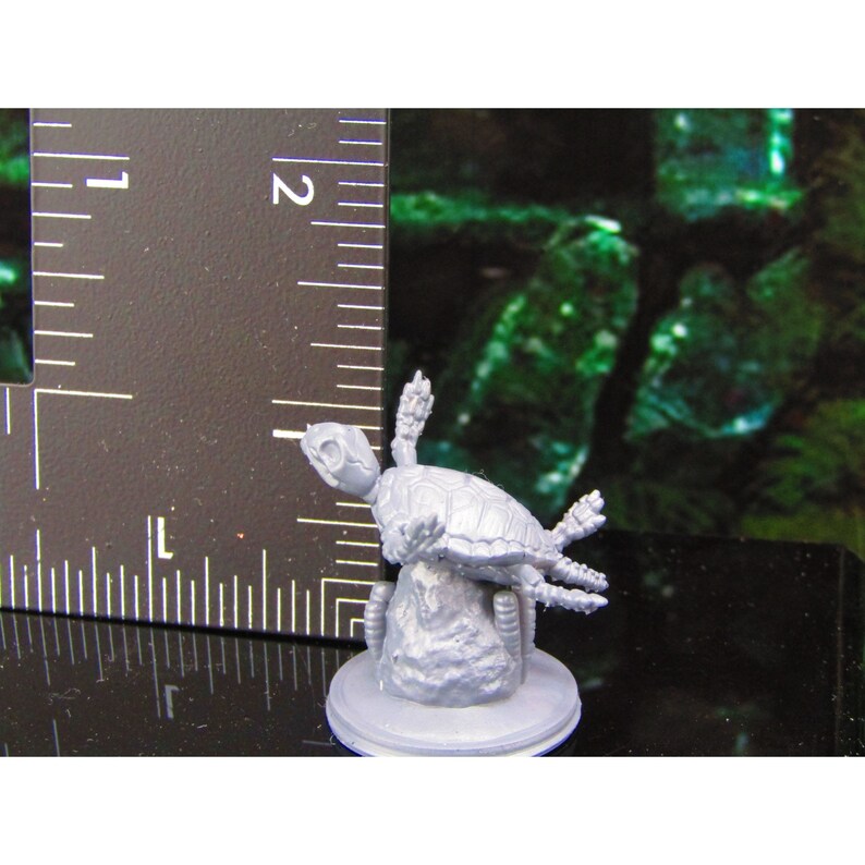 Undead Underwater Skeleton Sea Turtle Pose B Mini Miniature - Etsy