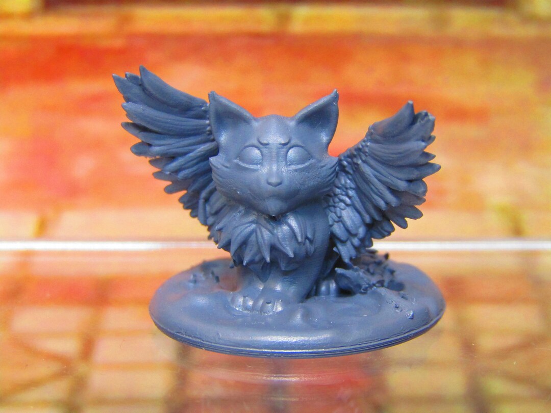 Baby Tressym Flying Cat Kitten Companion Mini Miniatures 3D Printed ...