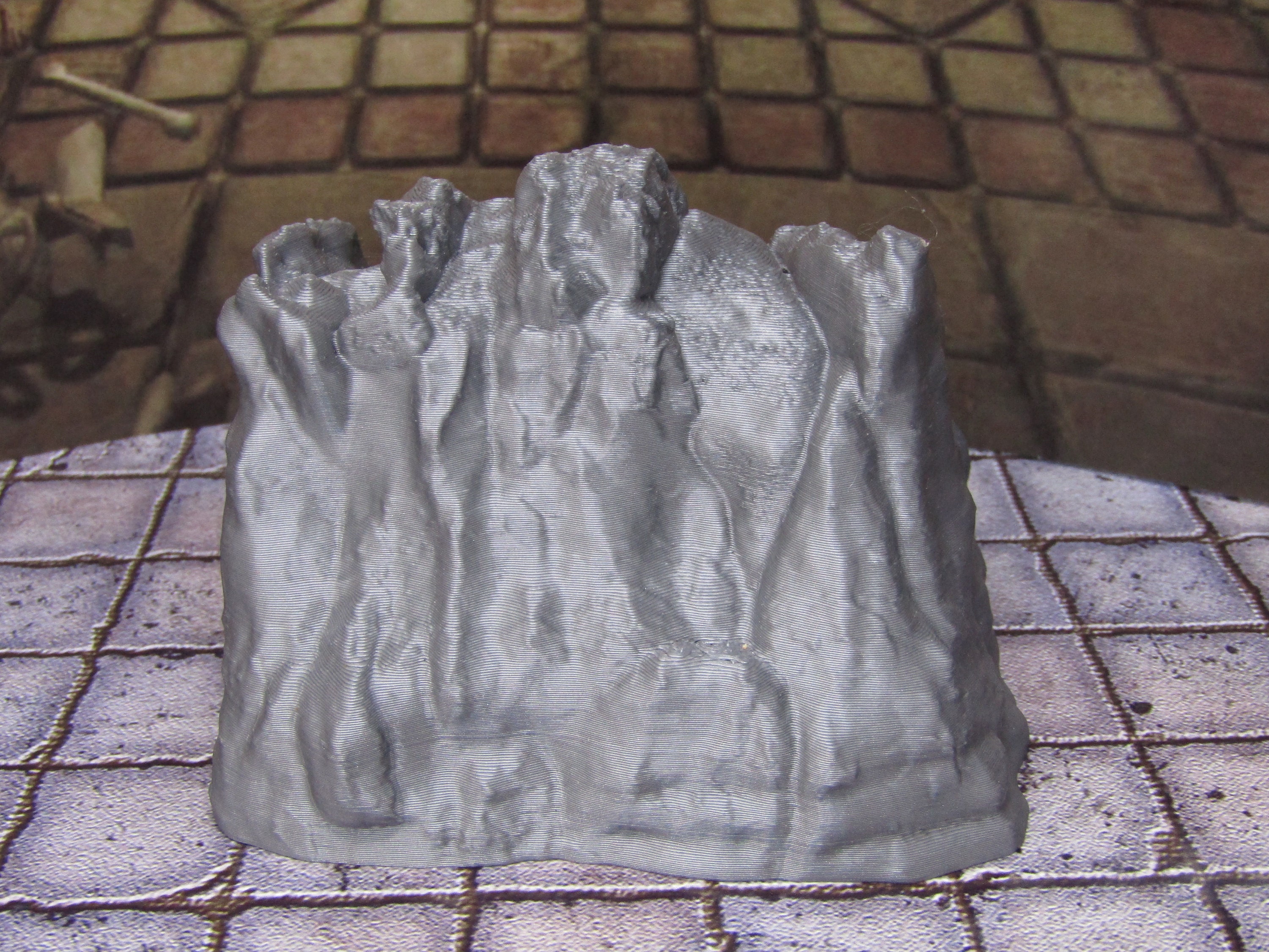 Cave Entrance Mini Miniature Figure Scenery Terrain 3D Printed Model 28 ...