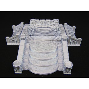 Holy Altar & Dais Scatter Terrain Scenery 3D Printed Mini Miniature ...