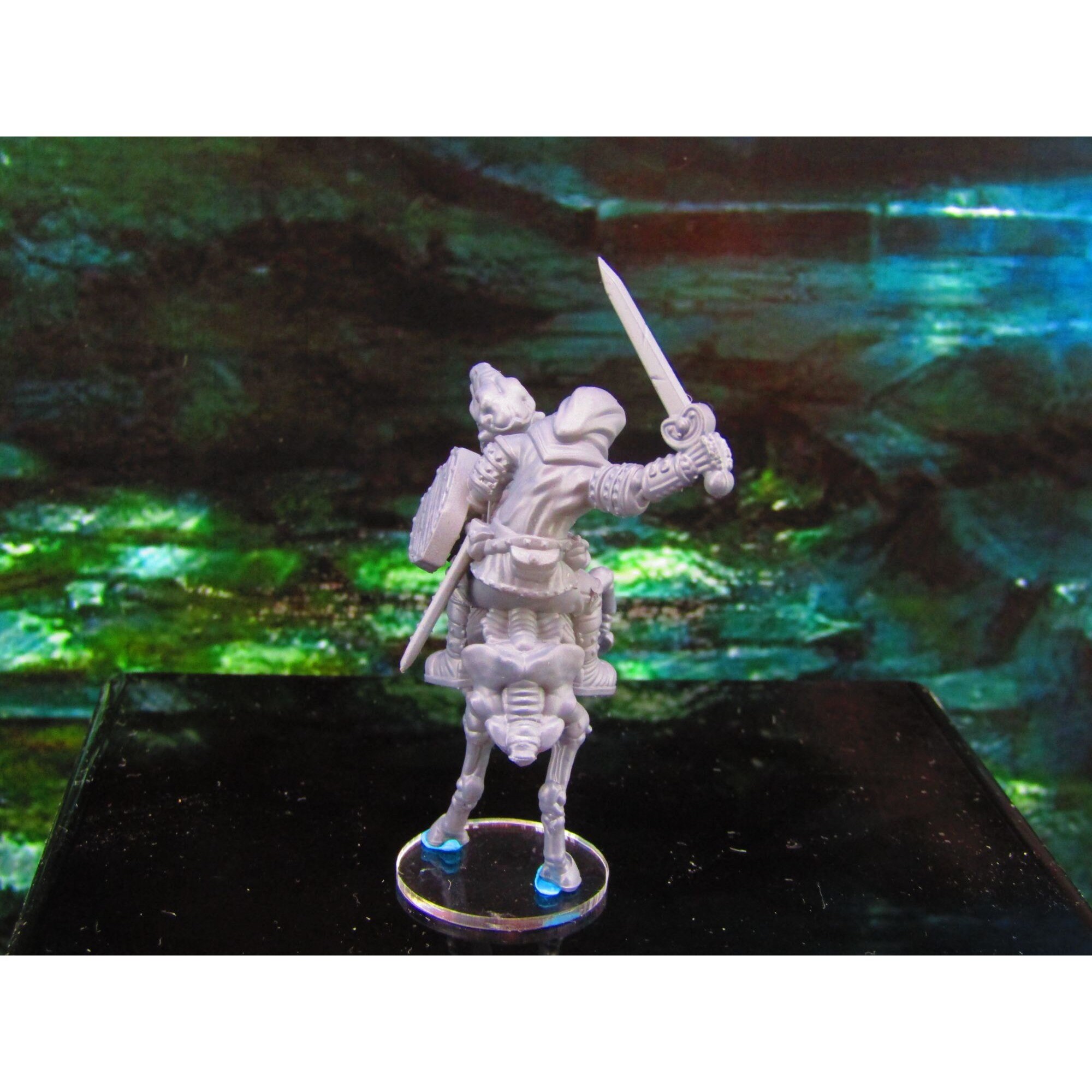 Mounted Skeleton Horse Rider Cavalry C Mini Miniature Model Character ...